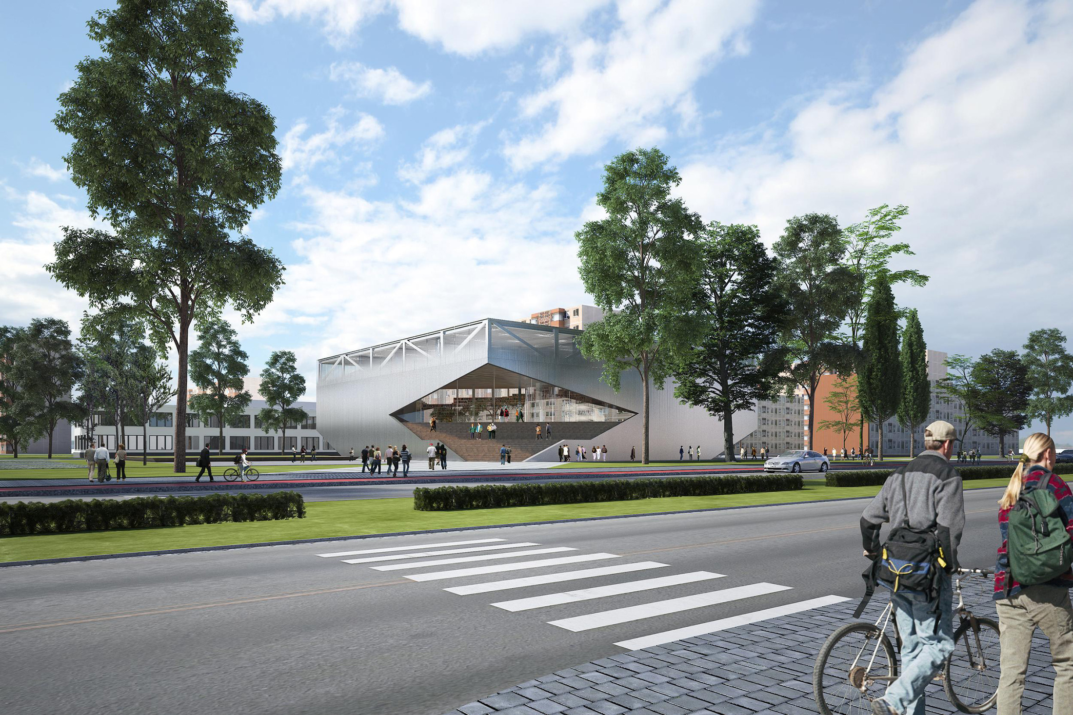 Library and Community Centre — About Architecture