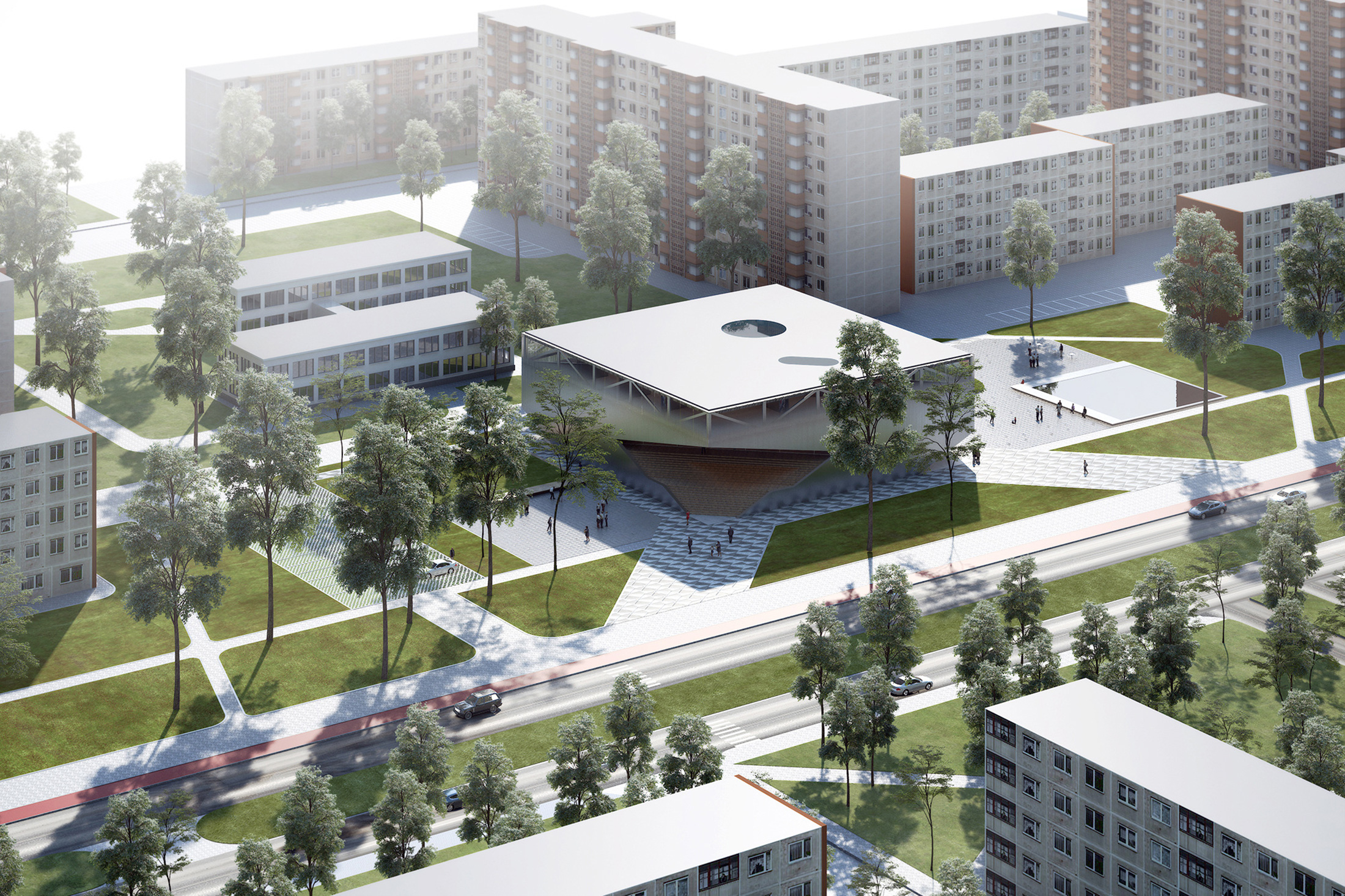 Library and Community Centre — About Architecture