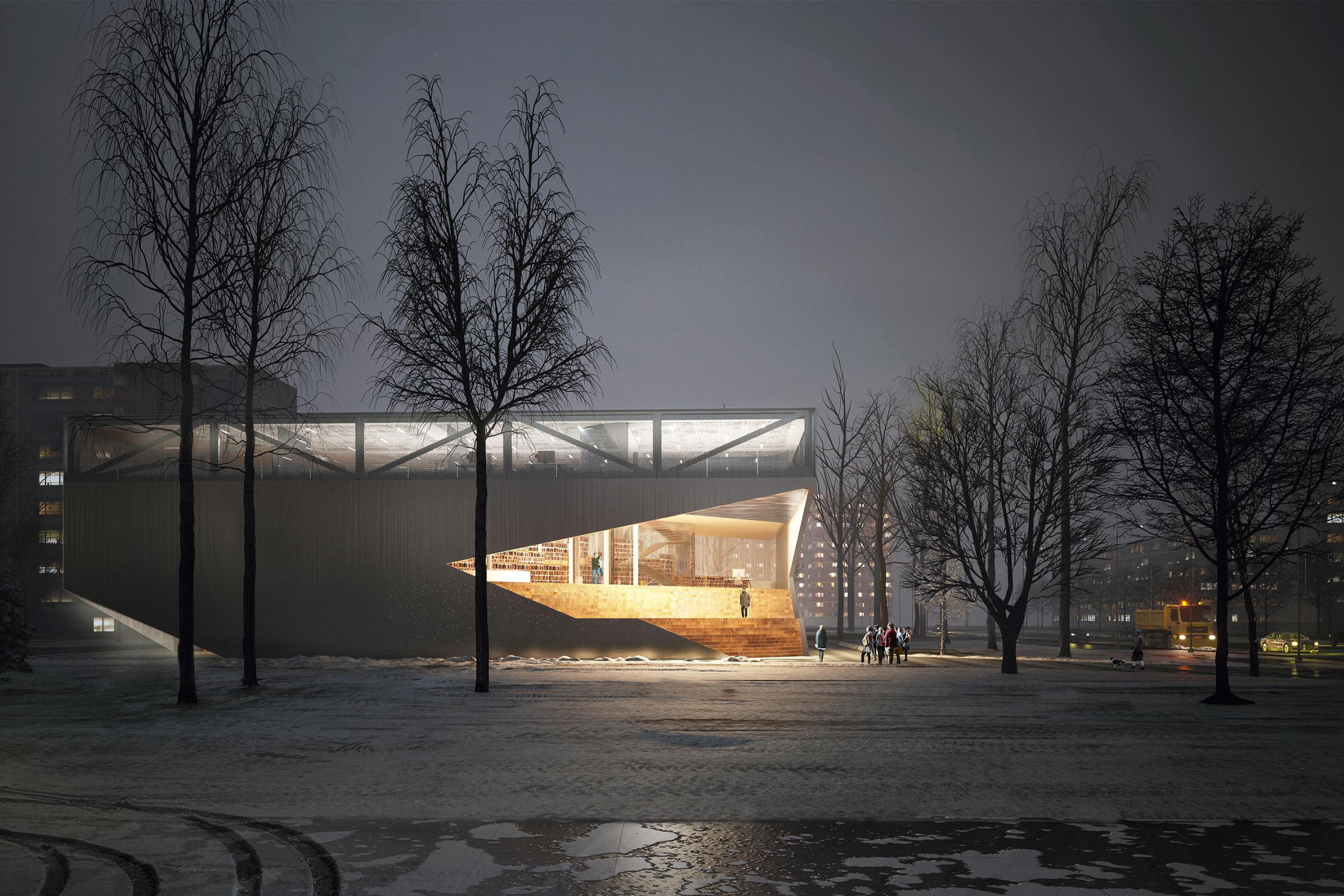 Library and Community Centre — About Architecture