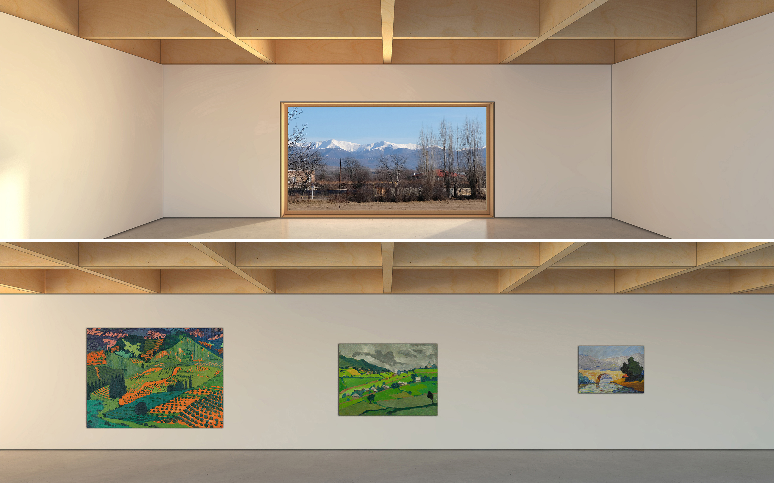 Nikozi Art Palace — About Architecture