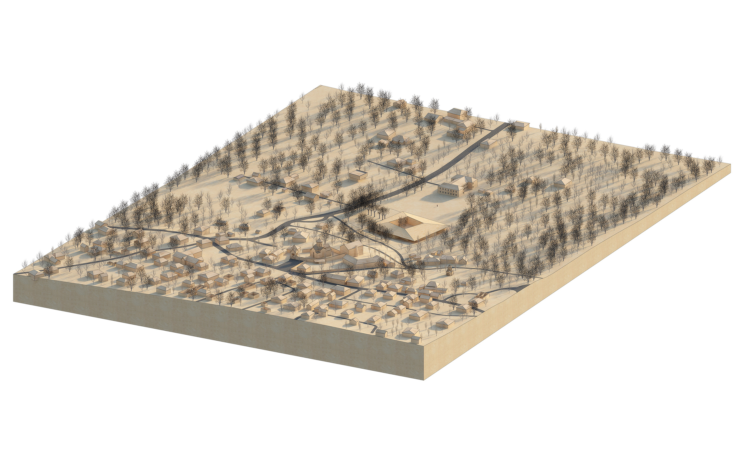 Nikozi Art Palace — About Architecture